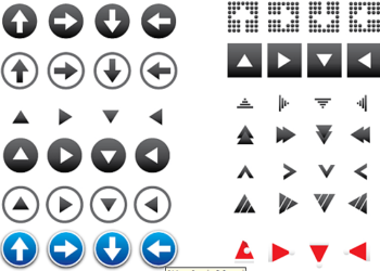 64 Vector Arrow Icons - Descarga gratis colección íconos vectoriales ...