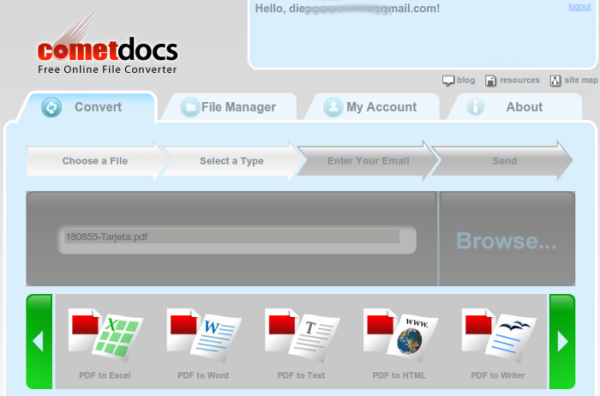 Cometdocs - Completo servicio online para convertir archivos - Pixelco Tech
